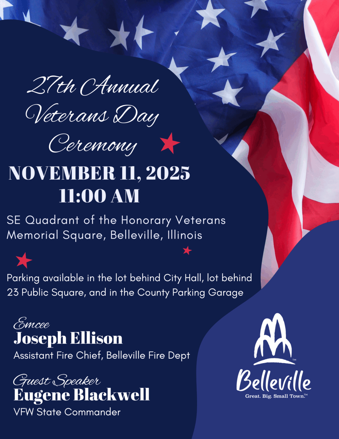 Explore Belleville | 27th Annual Veterans Day Ceremony